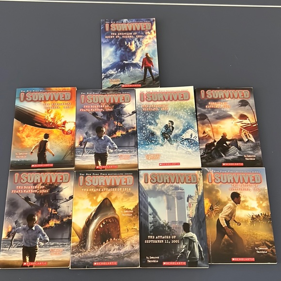 Other | Lot Of 9 I Survived Books | Poshmark